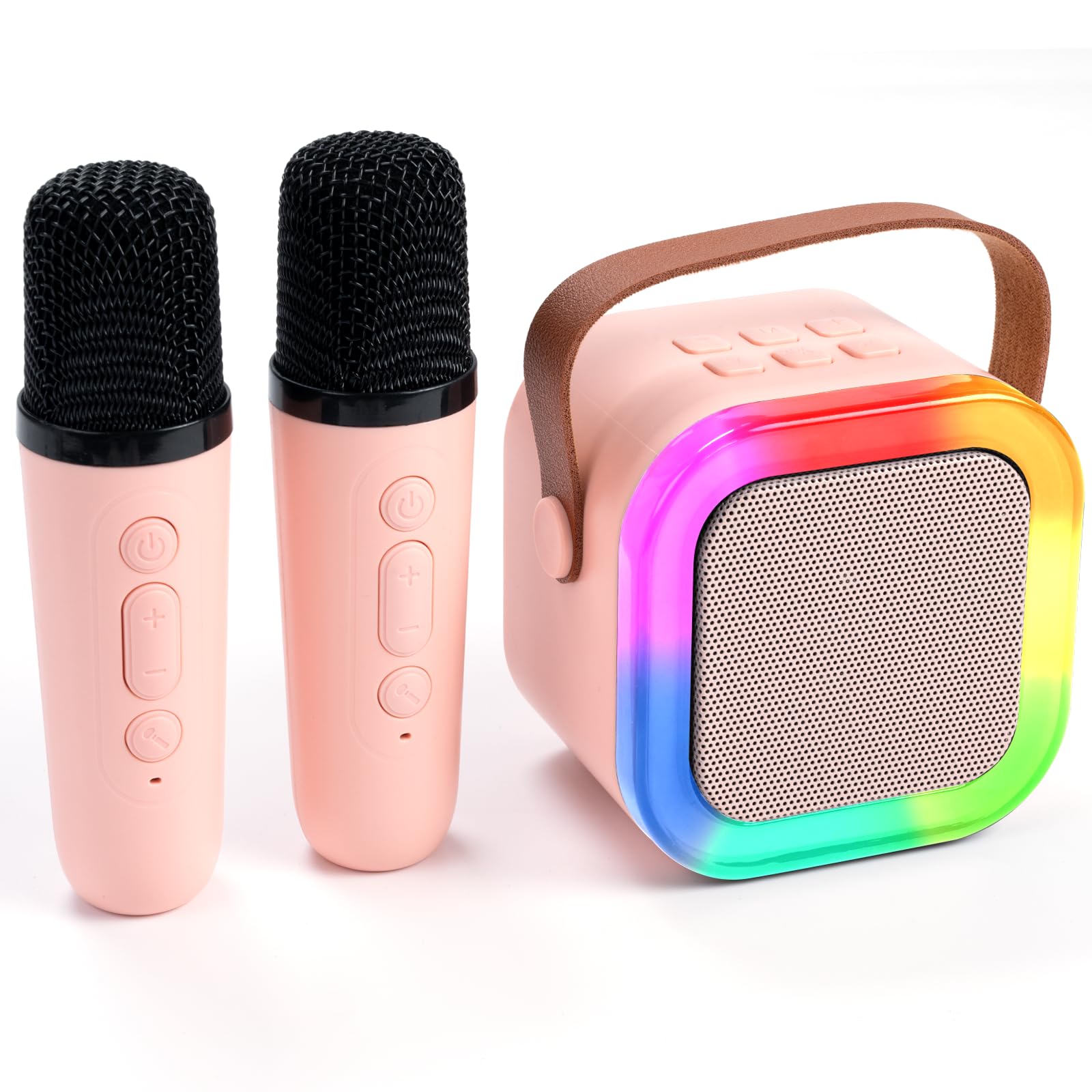 Amazon.com: Mini Karaoke Machine for Kids & Adults,Portable Bluetooth ...