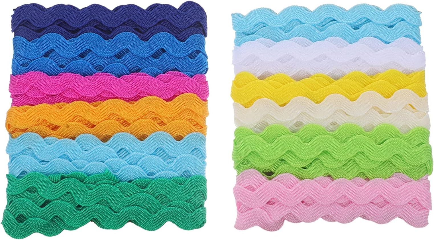 Bertie's Bows Forest Green 5mm RIC Rac Trim on a 3m Length (Cut from a ...