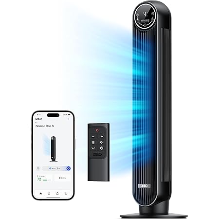 Amazon.com: GoveeLife 36'' Smart Tower Fan for Bedroom, Oscillating Fan ...