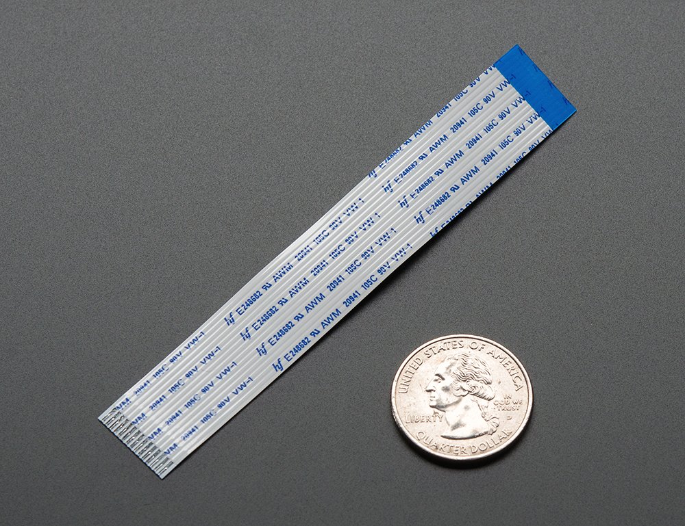 Buy Adafruit Flex CSI Cable for Raspberry Pi Camera - 100mm / 4 ...