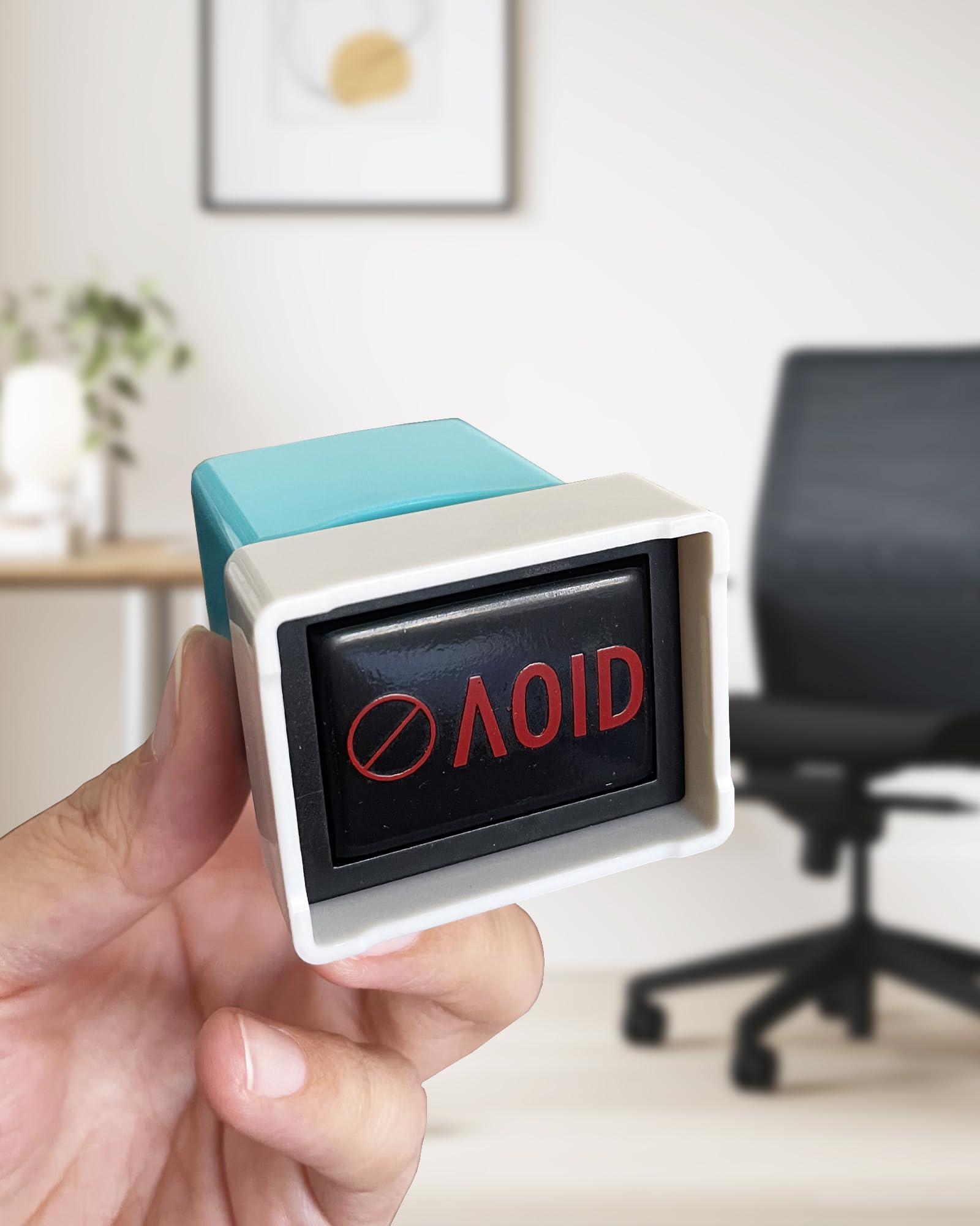 Snapklik.com : Void StampsSelf-Inking Rubber Office Stamp Red Ink ...