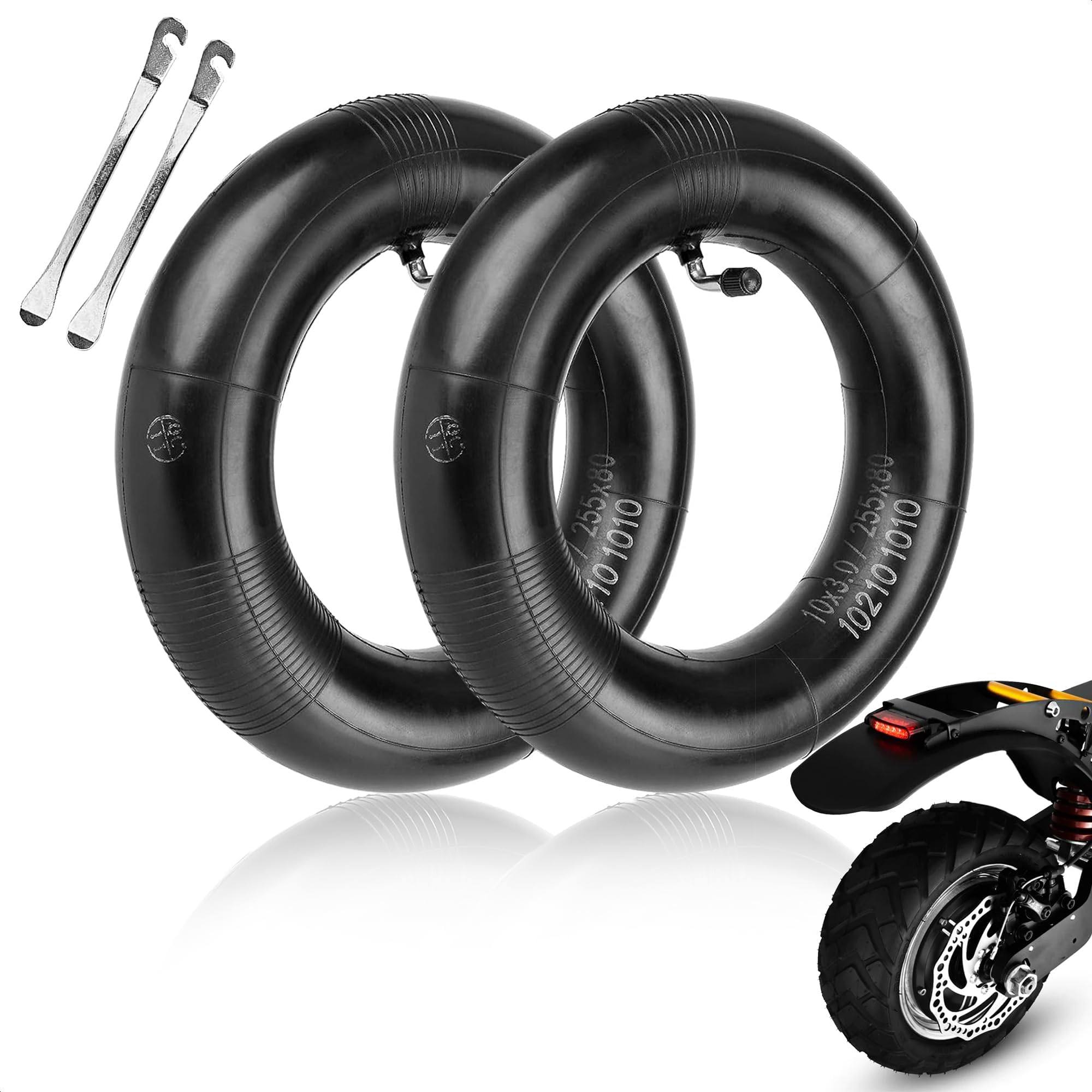 Amazon.com: 2Pcs Electric Scooter Tires Inner Tubes - Inflatable Tires ...