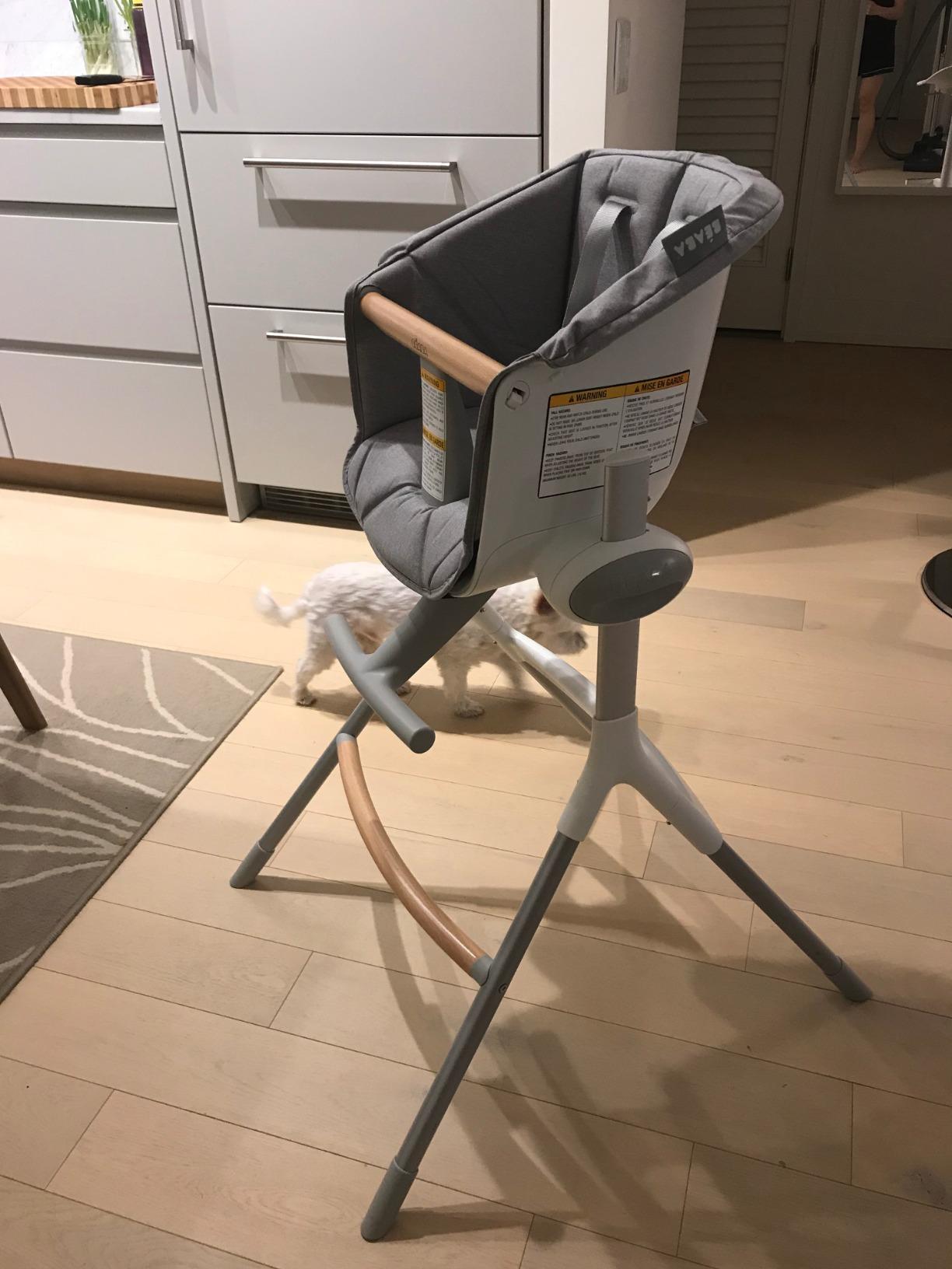 Amazon.com : BEABA Adjustable High Chair, Height Adjustable Baby High ...