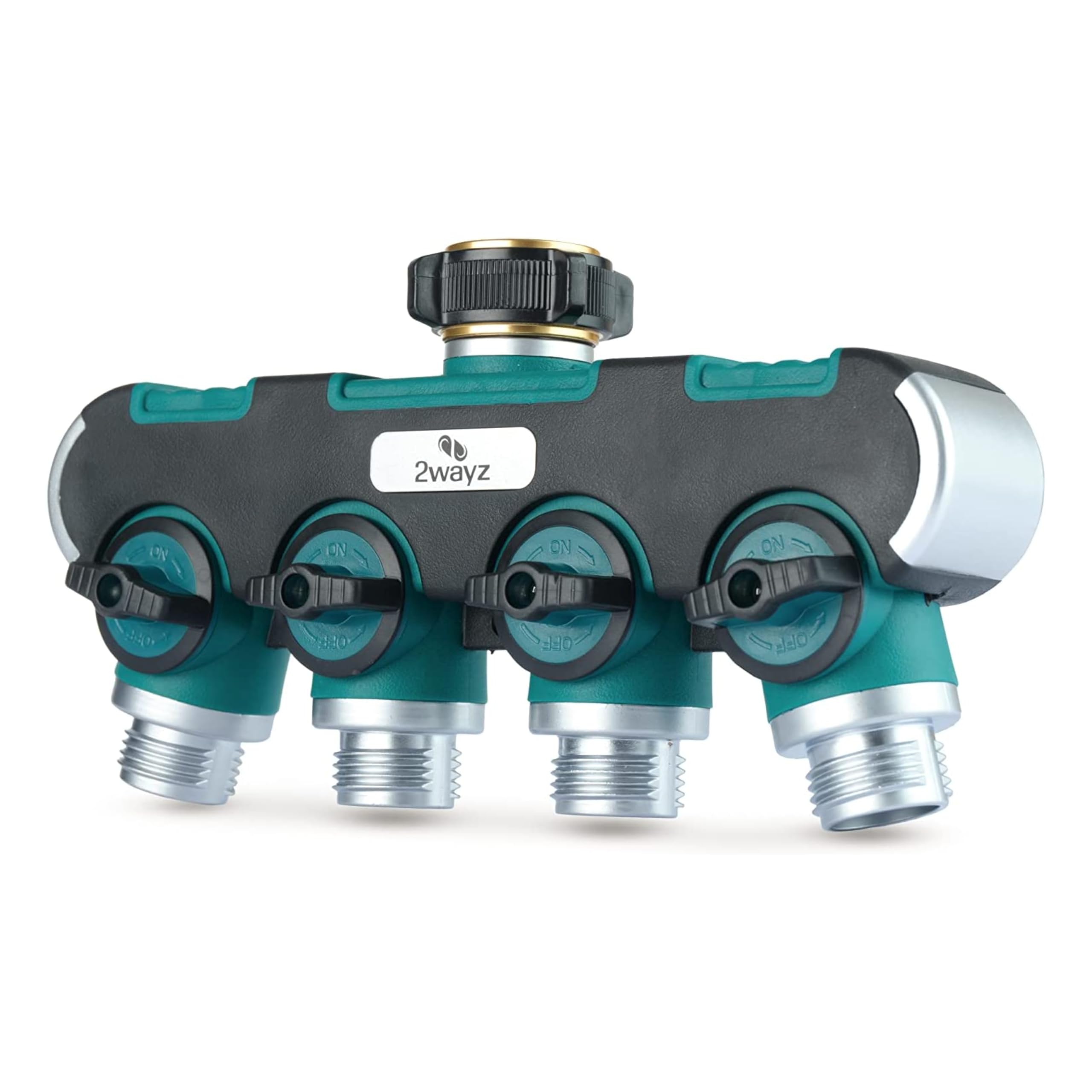 Snapklik.com : 2 Wayz 4 Way Garden Hose Splitter, Heavy Duty, Water ...
