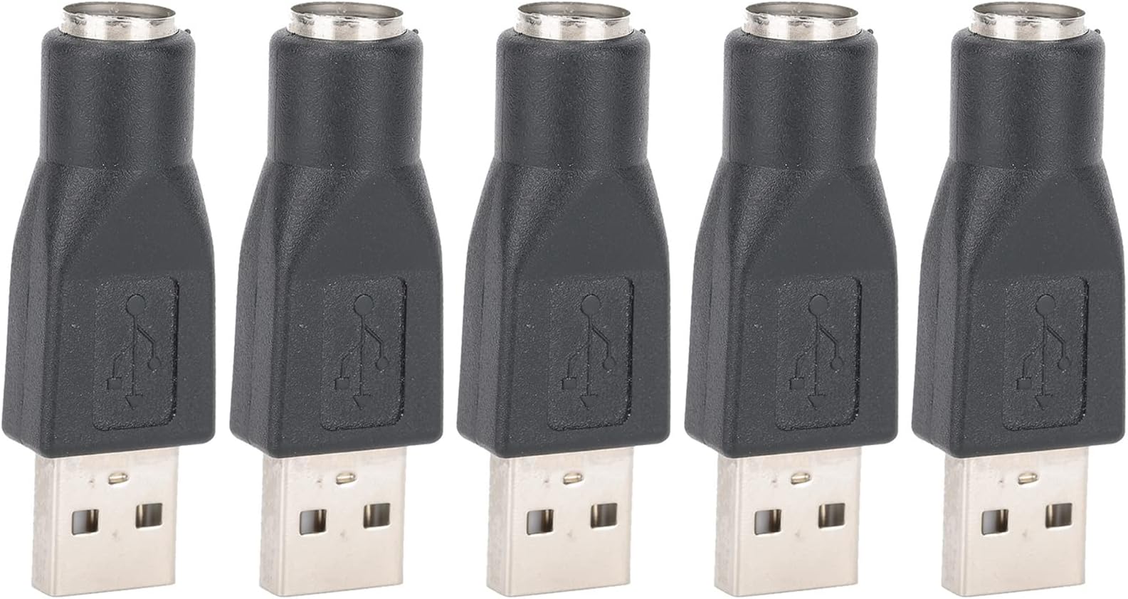 USB Male to PS/2 Female Adapter Converter for Keyboard Mouse, Small ...