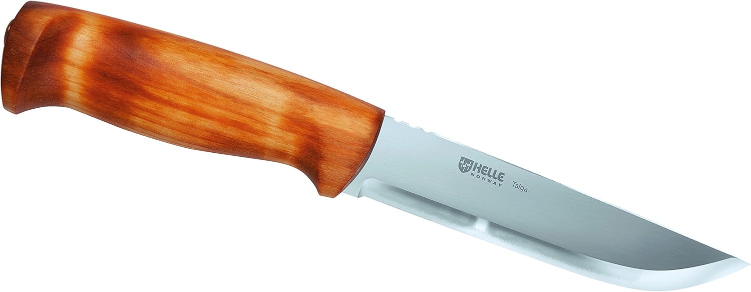 Amazon.com : Helle Knives Taiga Knife : Hunting Fixed Blade Knives ...