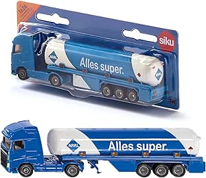 Siku - Articulated Tank Truck - Fuel Transporter - Blue - Road Vehicle ...