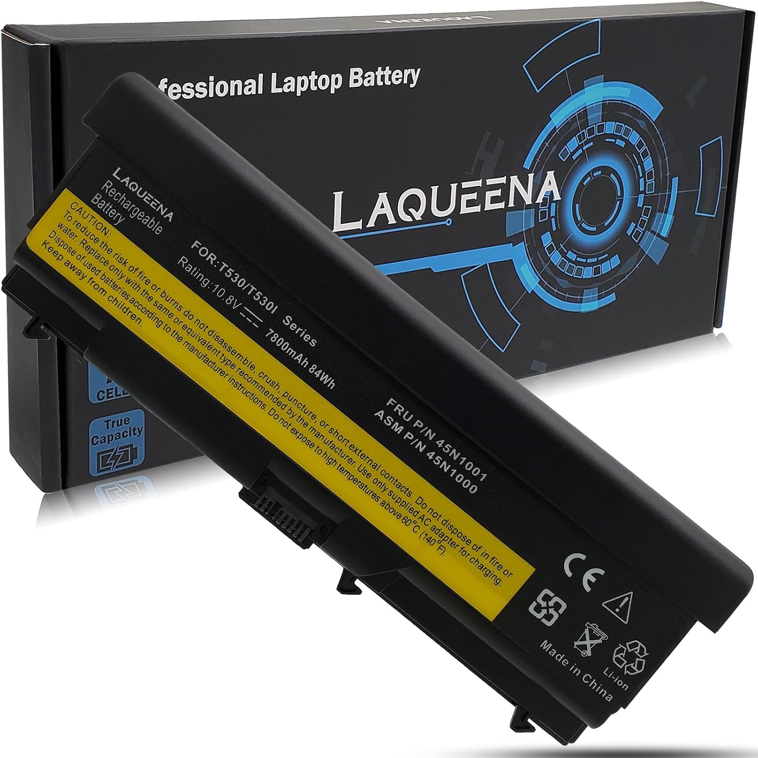 Amazon.com: LAQUEENA 45N1001 Laptop Battery Compatible with Lenovo ...