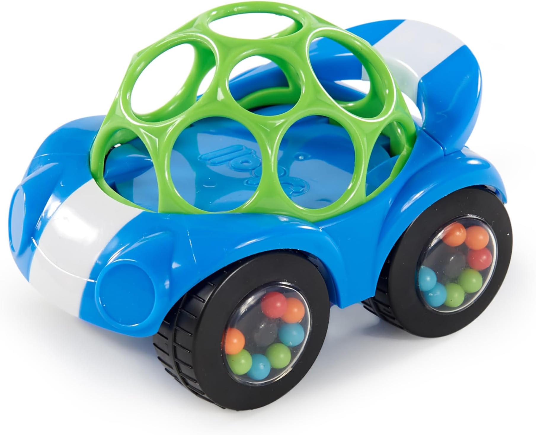 Amazon.com : Bright Starts Oball Easy Grasp Rattle & Roll Toy Sports ...