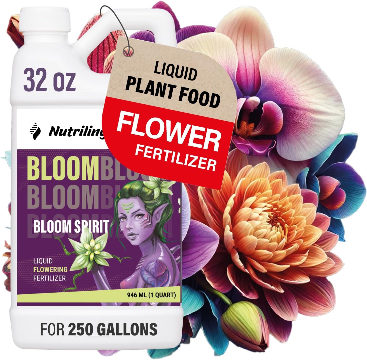 Bloom Fertilizer - Perfect Liquid Fertilizer for Outdoor Plants and Exceptional Liquid Plant ...