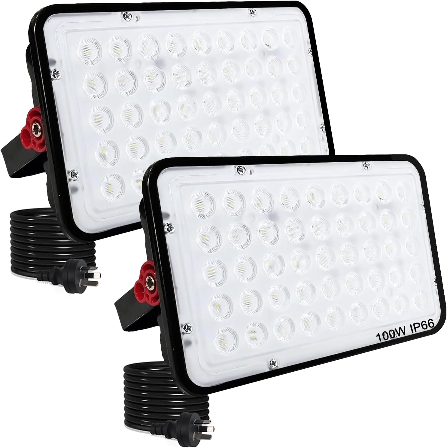 BOSITE 100W RGB LED Flood Light Outdoor Waterproof IP66 Colour Changing ...