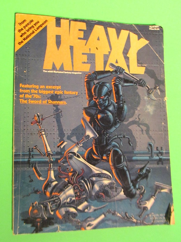 Heavy Metal Issue 1: Sean and Marchant Illustrated by Moebius Kelly ...