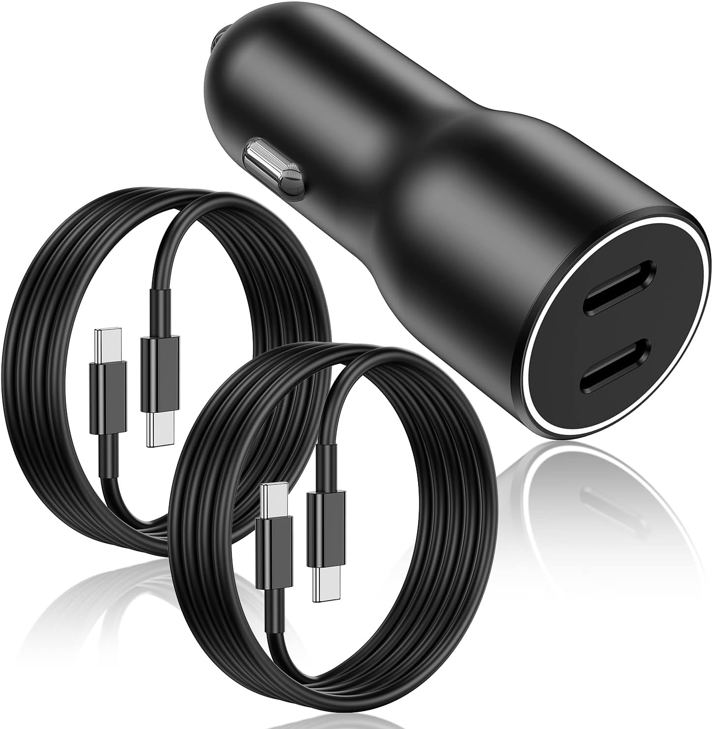 Amazon.com: SAMSUNG Super Fast Dual Car Charger Usb (45W+15W) Two Ports ...