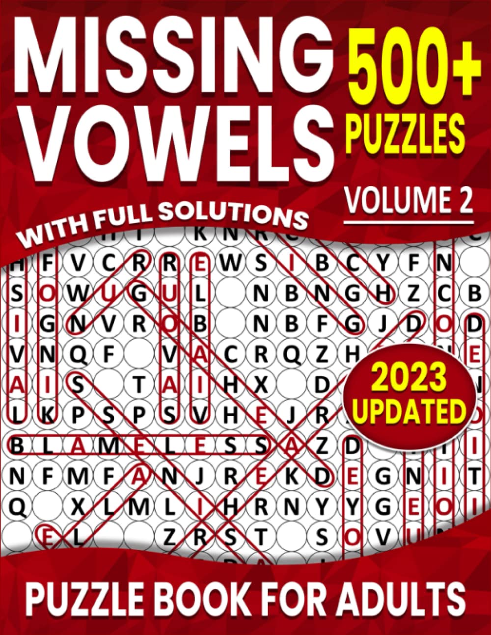 Missing Vowels Word Search Over 500 Puzzles Word Search Missing ...