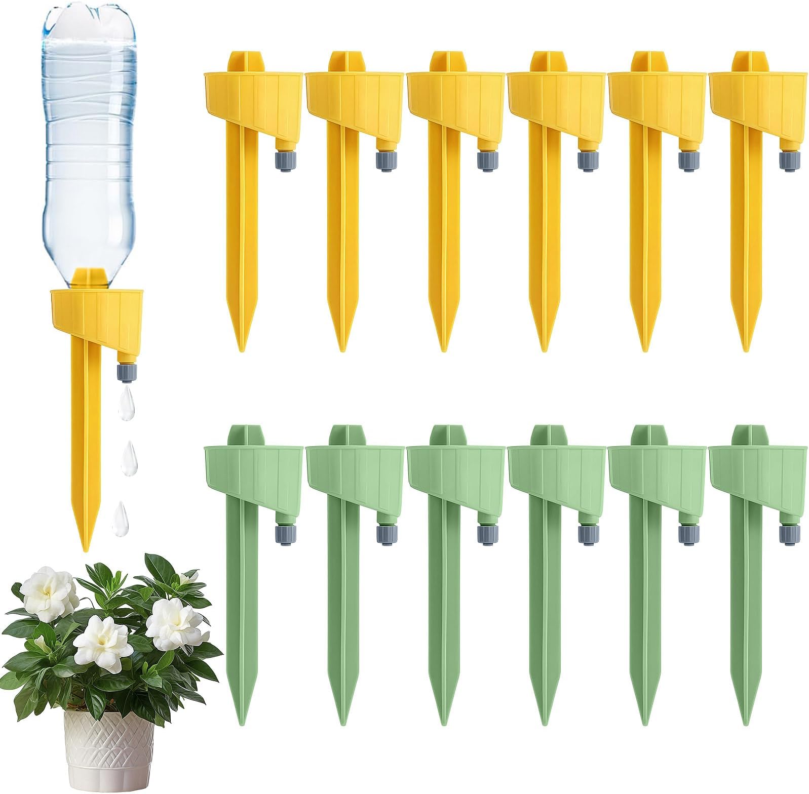 Amazon.com: USSDVVCQ 12 Set Self Watering Planter Insert,Adjustable ...