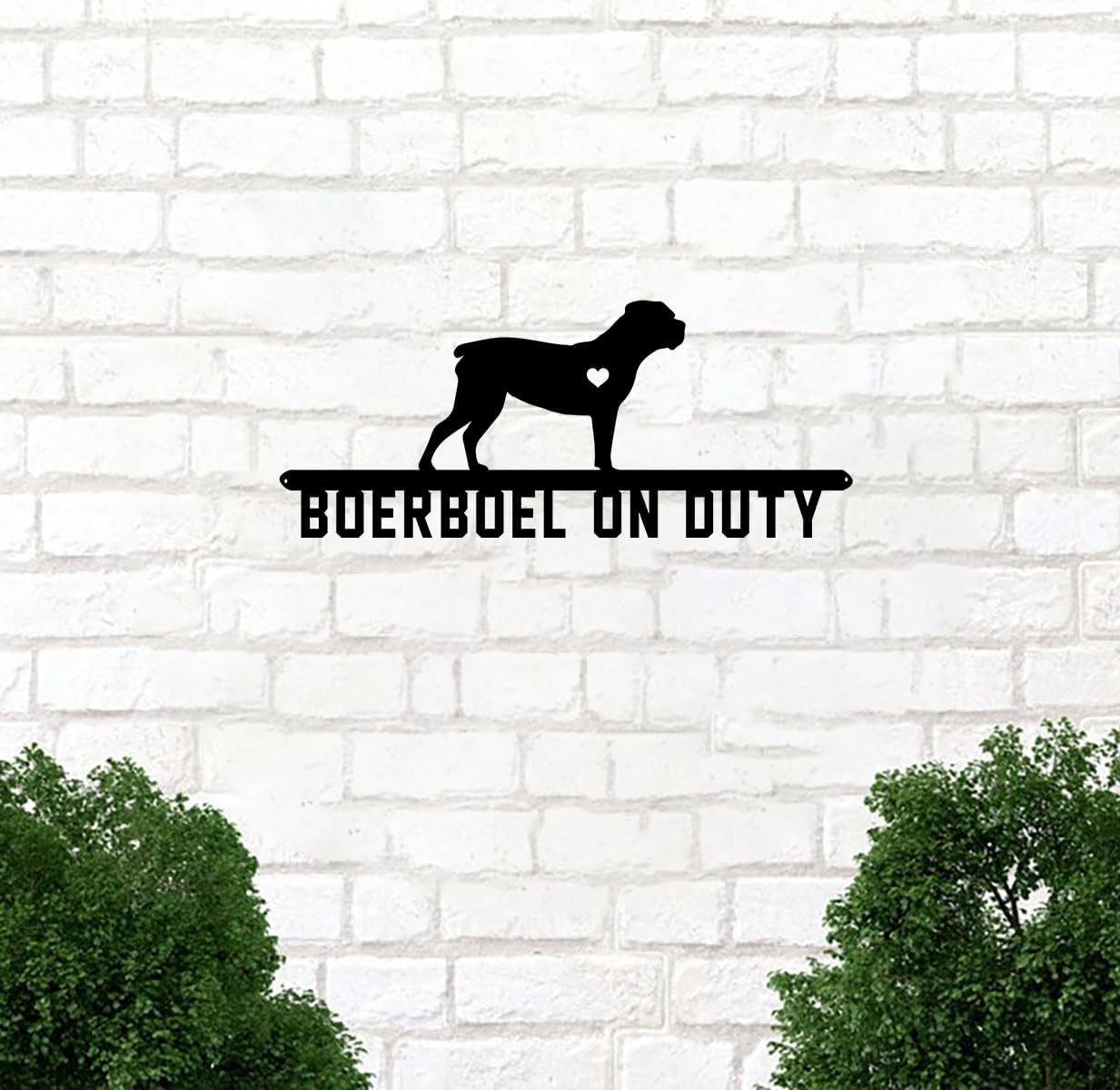 Amazon.com: Boerboel Dog on Duty Sign with Led Light, Guard Dog on Duty ...