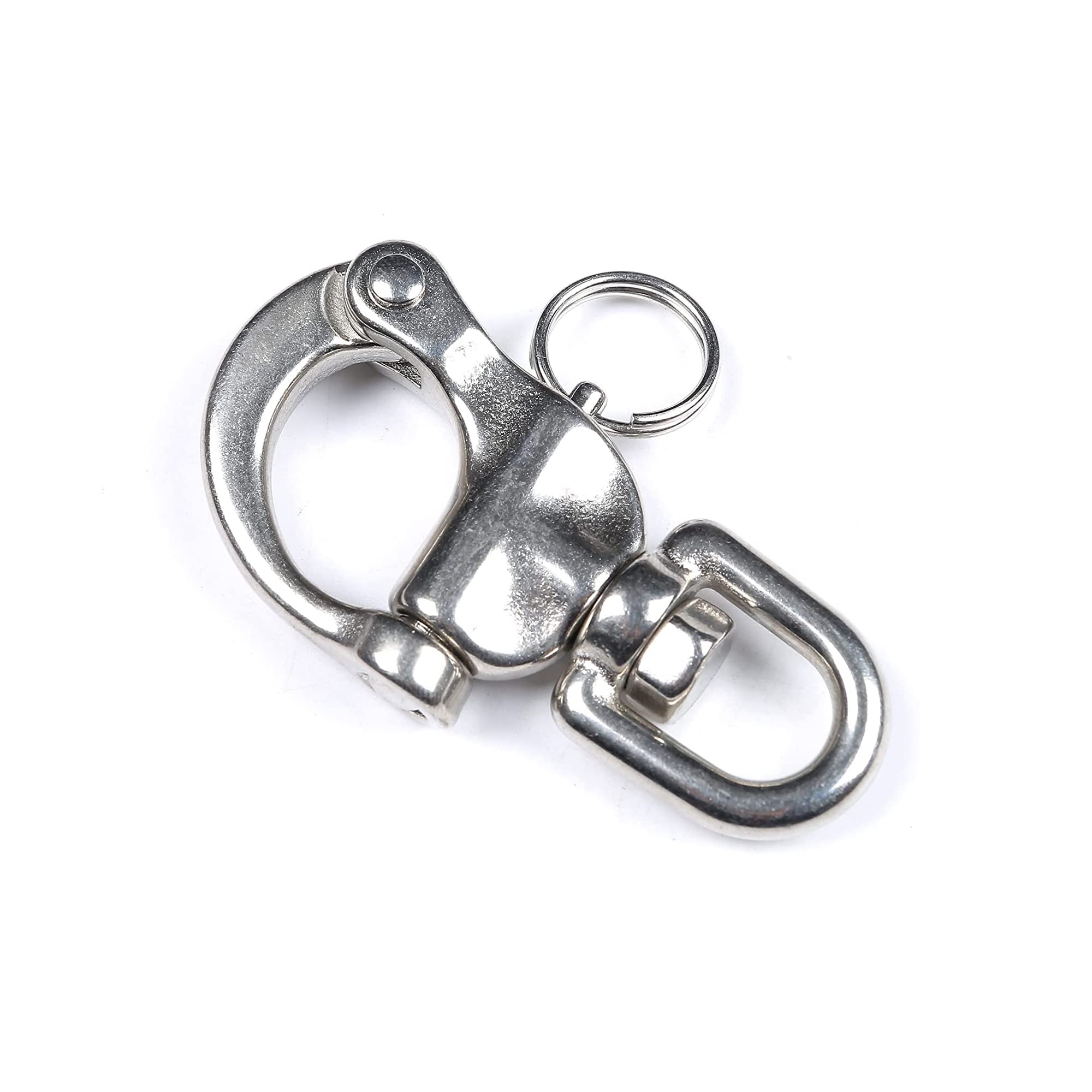 Snapklik.com : Swivel Eye Snap Shackle Quick Release Bail Rigging Clip ...