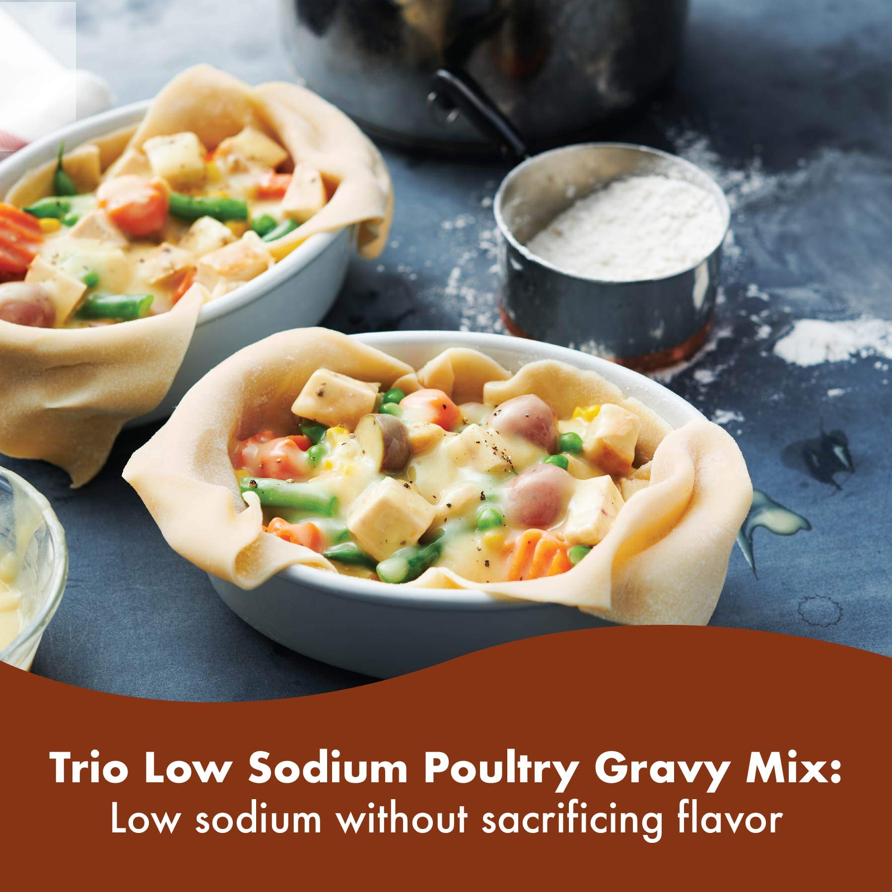 Snapklik.com : Trio Low Sodium Poultry Gravy Mix