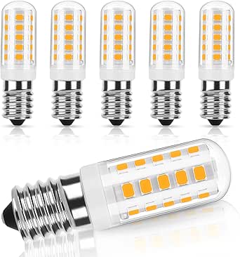DiCUNO E14 LED Bulb Dimmable E14 Small Edison Screw Lamps, 2.5W (30W ...