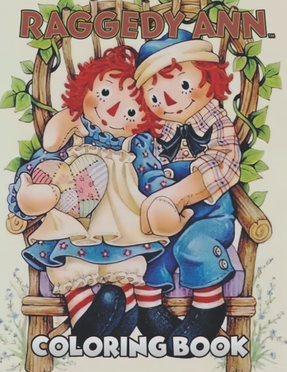 Raggedy Coloring Book: High Quality The Unofficial Ann Relieving Unique ...