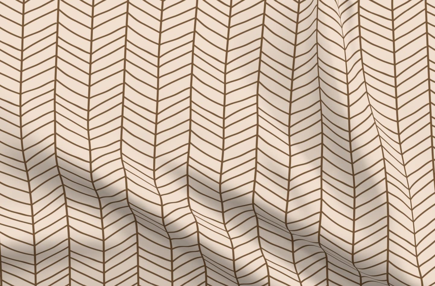 Beige Chevron Background