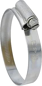 JCS High Grip Hose Bands SUS JCS Stainless Steel 304-00 (13-20mm) 10 ...