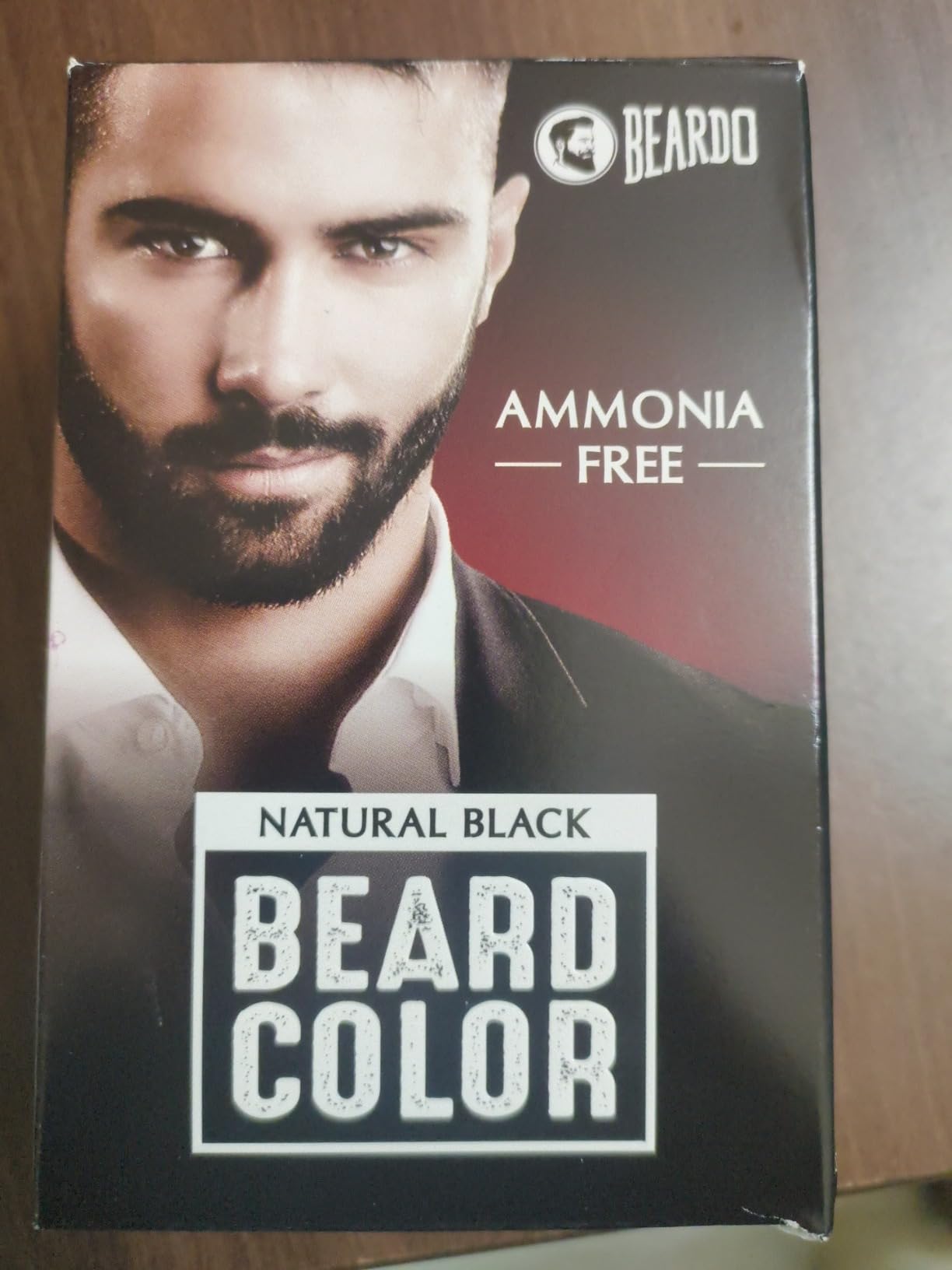 Beardo Beard Color For Men - Natural Black, 60ml | Long Lasting | No ...