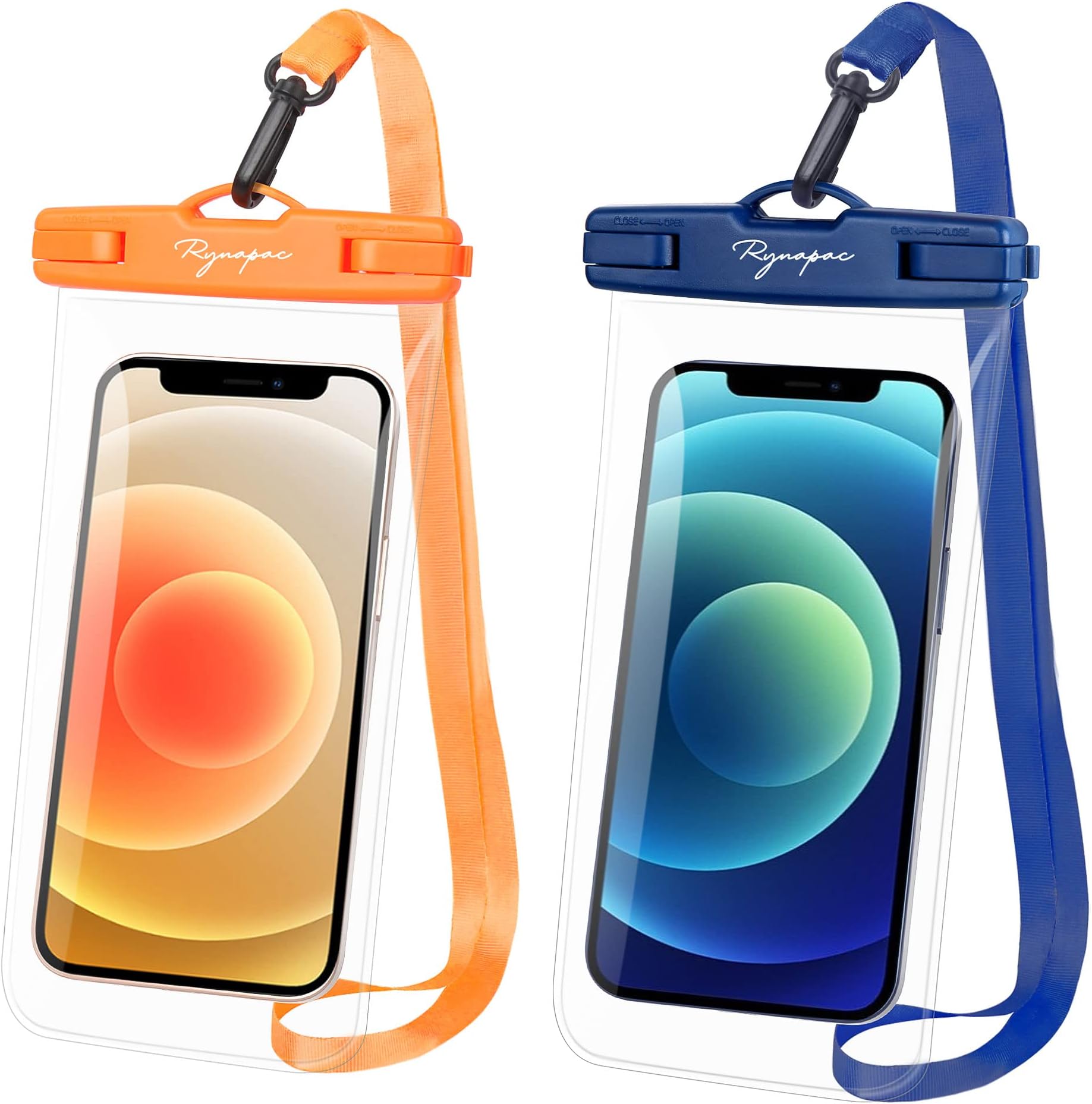 Amazon.com: 2PCS Waterproof Phone Pouch- [3D Soft Edges Design ...
