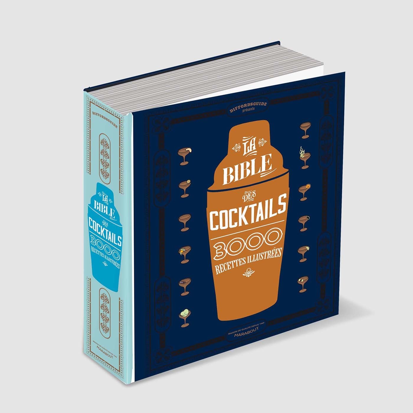 Amazon.com: La Bible des cocktails, 3 000 recettes illustrées ...