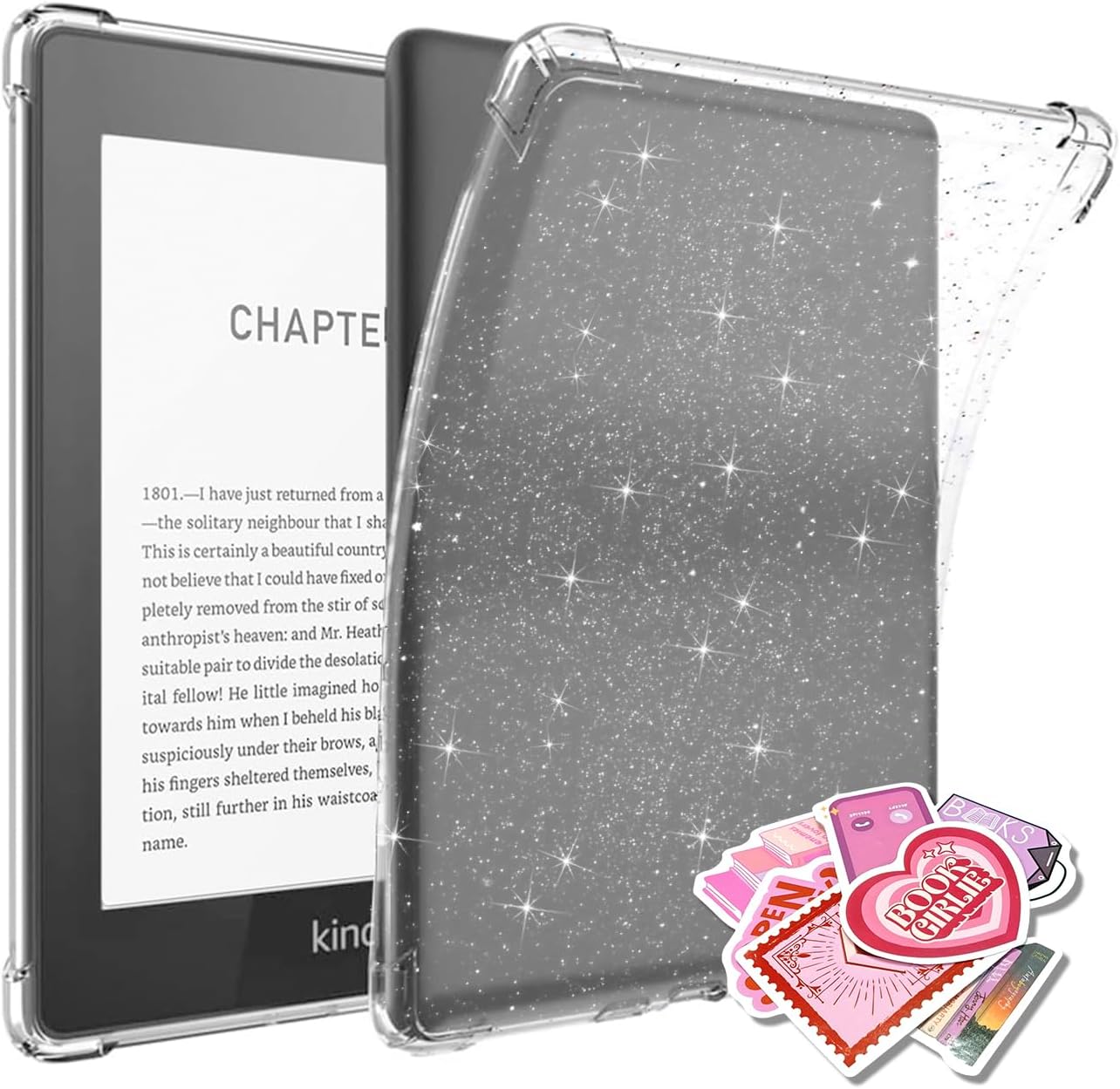 T Tersely Crystal Clear Case Cover for Kindle Paperwhite (11th ...
