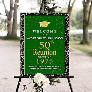 Amazon.com : Personalized Class Reunion Yard Sign, Class Reunion Decorations, Class Reunion Sign ...