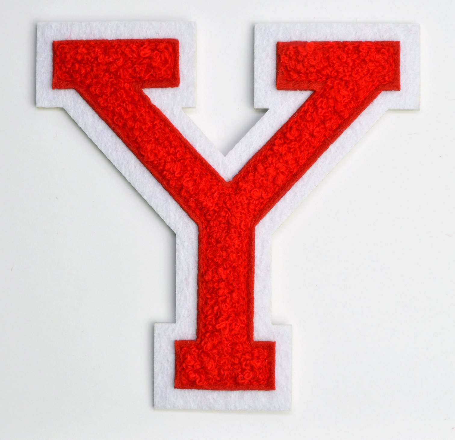 Red Varsity Letter A Wholesale Red Letter Patched Contrast Sleeve