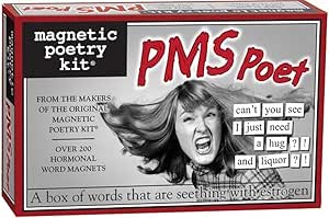 Amazon.com: Magnetic Poetry - PMS Poet Kit - Words for Refrigerator ...