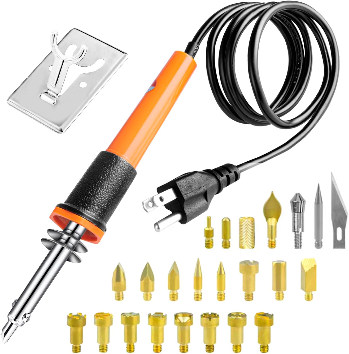 Amazon.com: METACKLE 23Pcs Wood Burning Kit,woodburning kits adults ...