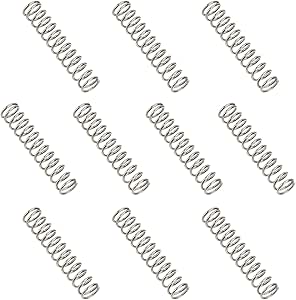 Amazon.com: MECCANIXITY Compression Spring 4 mm OD 0.5 mm Wire 20 mm ...