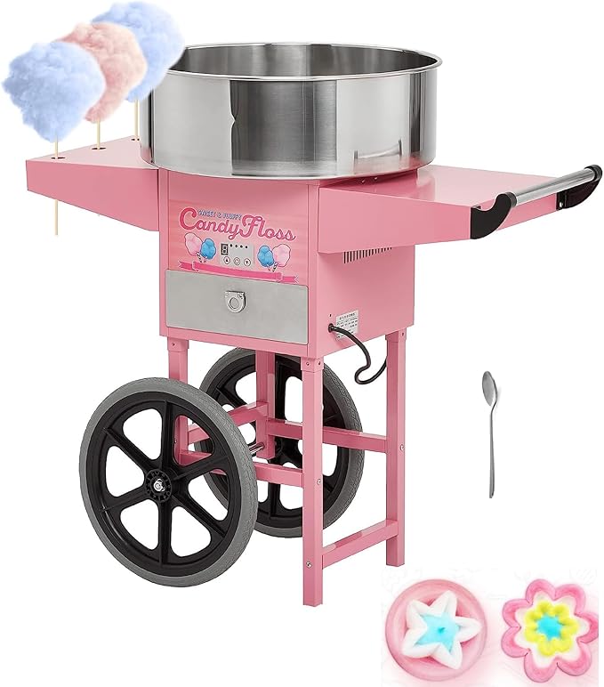 Amazon.com: Garvee Extra Large Cotton Candy Cart - Commercial Cotton ...