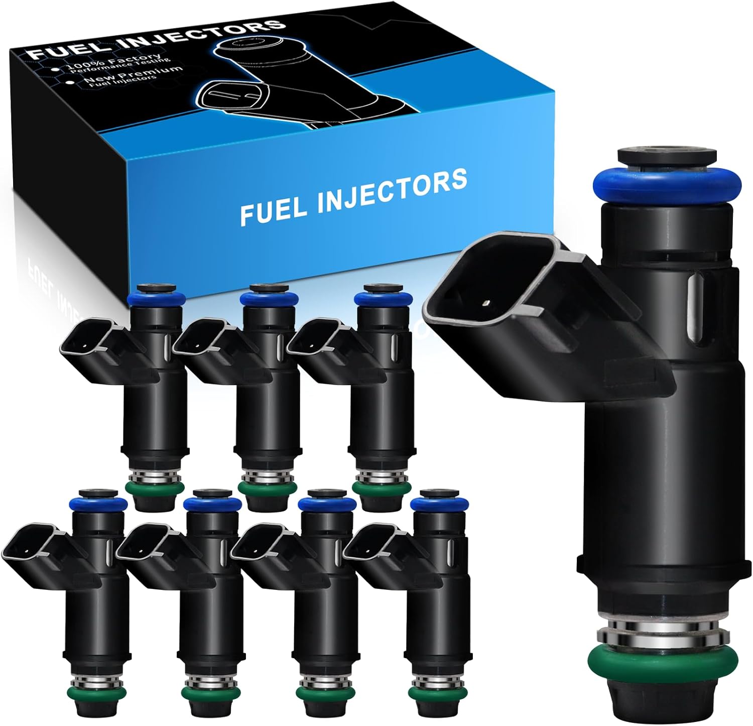 Amazon.com: YZHIDIANF 12580426 5.3L Fuel Injectors Fit For:-Chevy ...