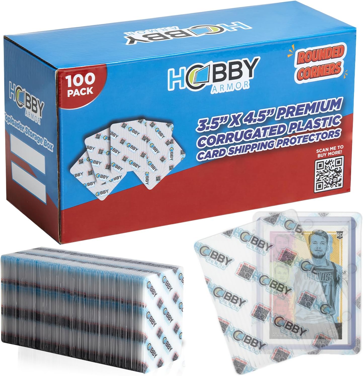 Amazon.com : Hobby Armor Premium Plastic Graded Trading Card Shipping ...