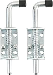 Amazon.com: NATGAI 2Pack 6.5" Long Spring Loaded Latch, Spring Pin ...