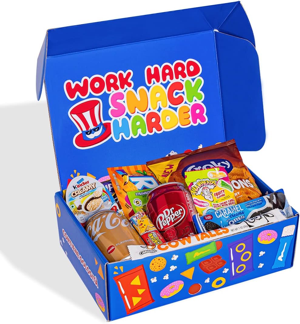 American Uncle box snack dolci, salati e bevande a sorpresa - box snack ...