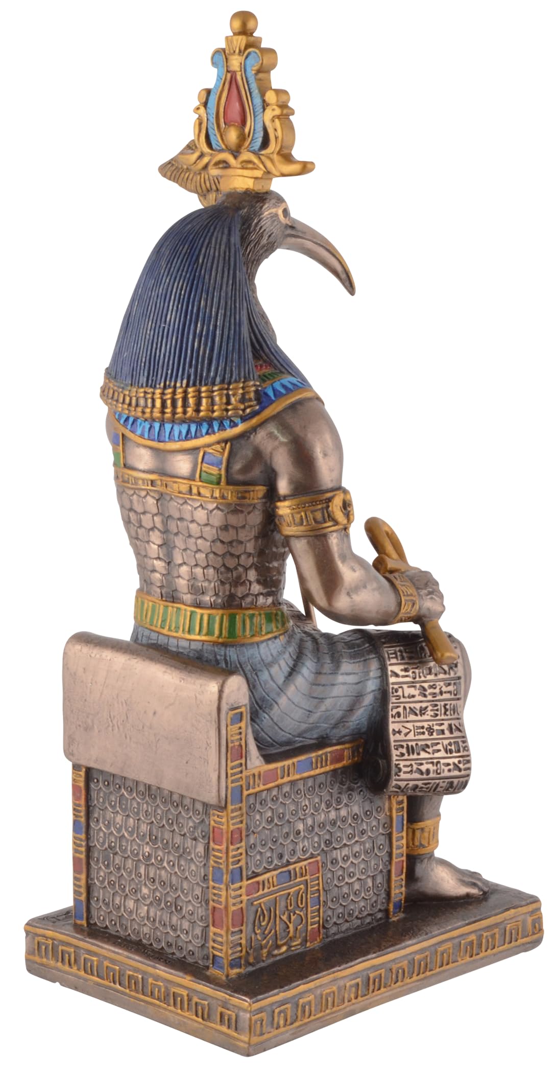 Egyptian God of Wisdom Thoth, Made of Artificial Stone, Hand Bronzed ...