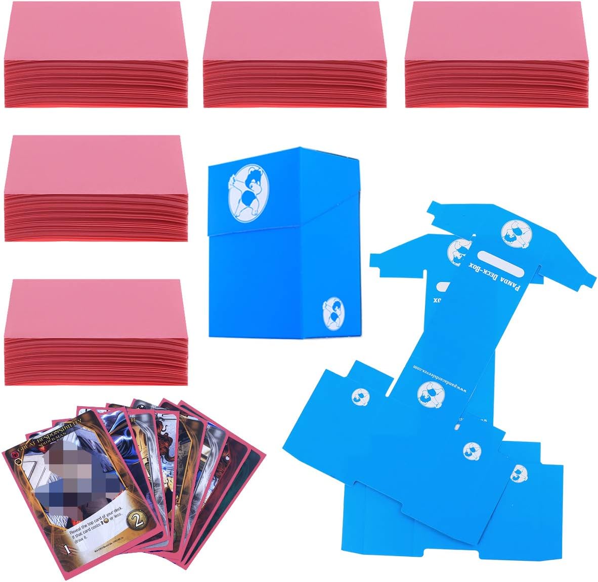 Amazon DeELF 500 Ct TCG MTG Card Sleeves Bulk Deck Protector amazon-deelf-500-ct-tcg-mtg-card-sleeves-bulk-deck-protector