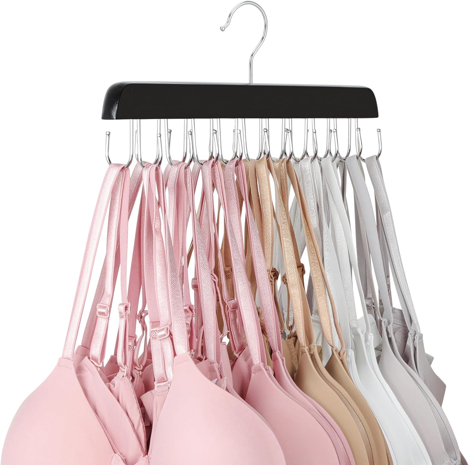 Amazon.com: TOPIA HANGER Bra Hanger for Closet, Tank Top Hangers 20 ...