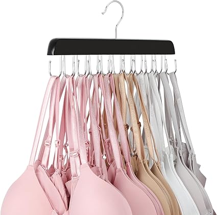 Amazon.com: TOPIA HANGER Bra Hanger for Closet, Tank Top Hangers 20 ...