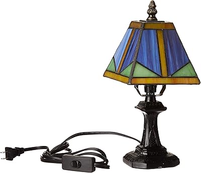 Capulina Tiffany Table Lamp Base Replacement,for 16-18 Inches Lampshade ...