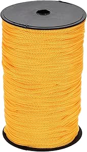 MECCANIXITY 3/16 Inch Polypropylene Rope Braided Ropes, 328ft Nylon ...