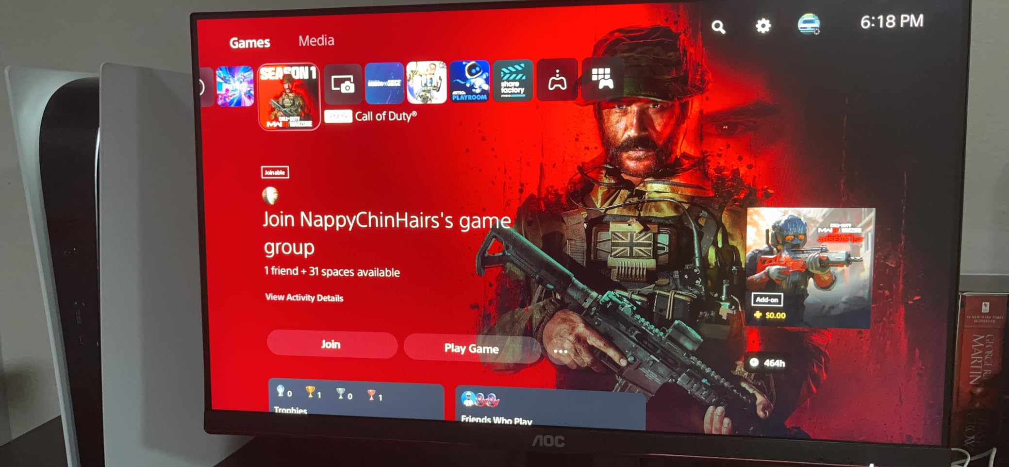 $27/mo - Finance AOC 24G2SE 24" Class Full HD 165Hz Gaming Monitor, AMD ...