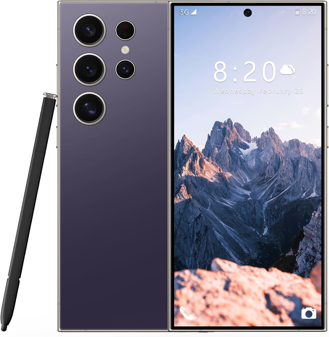 Amazon.com: KILAO Unlocked Smartphone 6.7inch Cell Phone c24 Ultra 4 ...