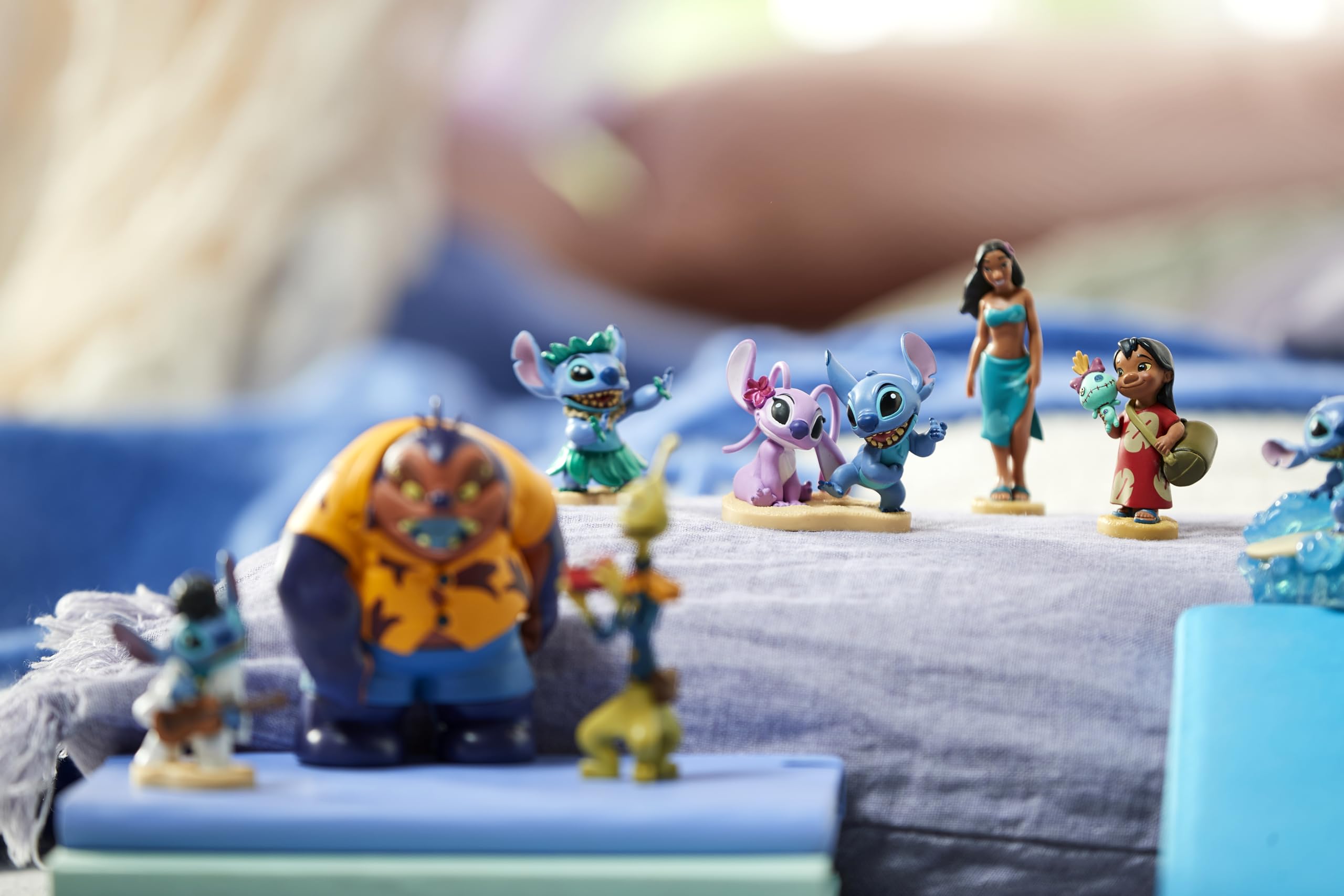 Conjunto De Figuras De Lilo Y Stitch LILO & STITCH Set De 8 Figuras