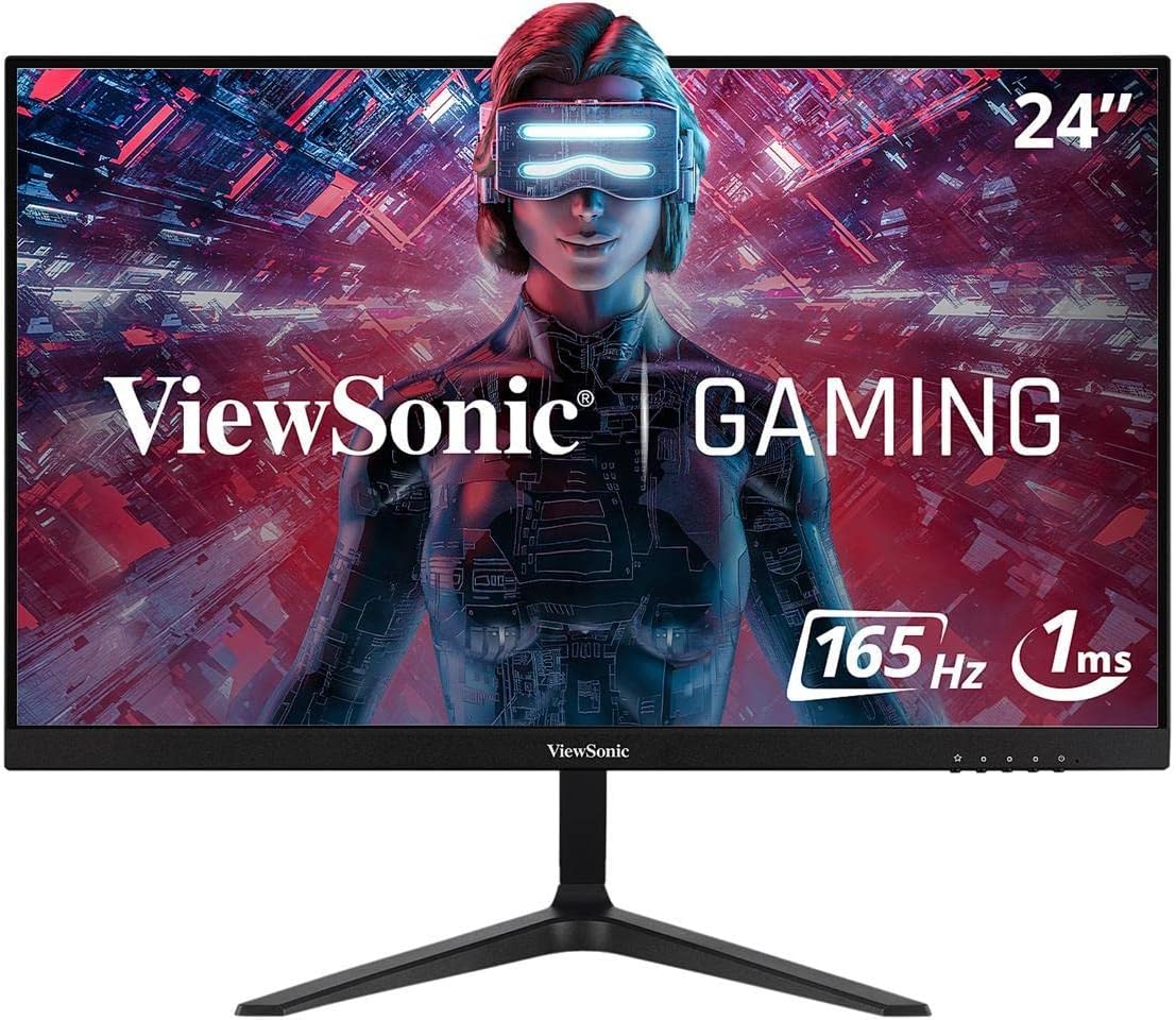 ViewSonic VX2418-P-MHD 24 Inch Full HD 1080p 165Hz 1ms Gaming Monitor ...